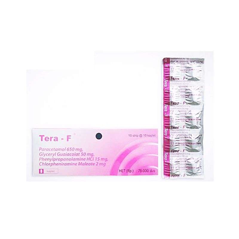 Jual TERA-F BOX 100 KAPLET di Seller Mose Mart Kediri - Ngadirejo, Kota ...