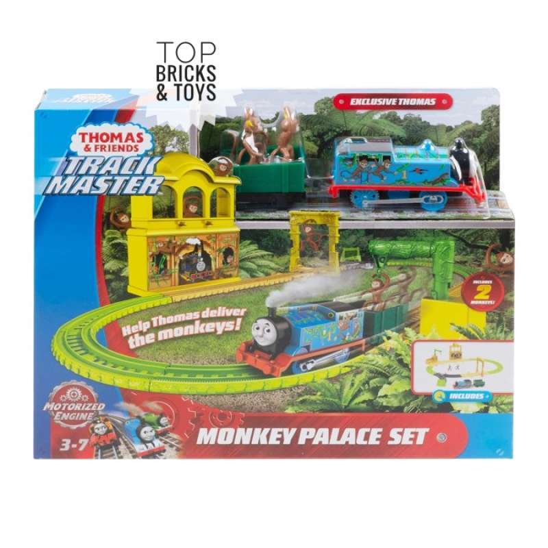 Jual MATTEL, Thomas & Friends TrackMaster Motorized Monkey Palace Set ...