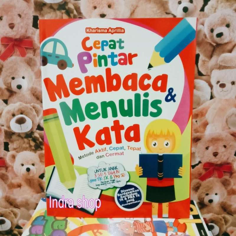 Jual Buku Anak Paud/TK - Cepat Pintar Membaca & Menulis Kata di Seller ...