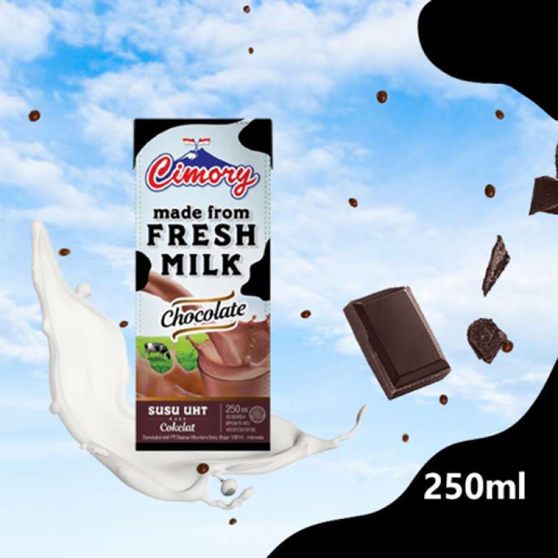 Jual SUSU CIMORY Fresh Milk UHT Coklat 250ml di Seller Dunia Murah ...
