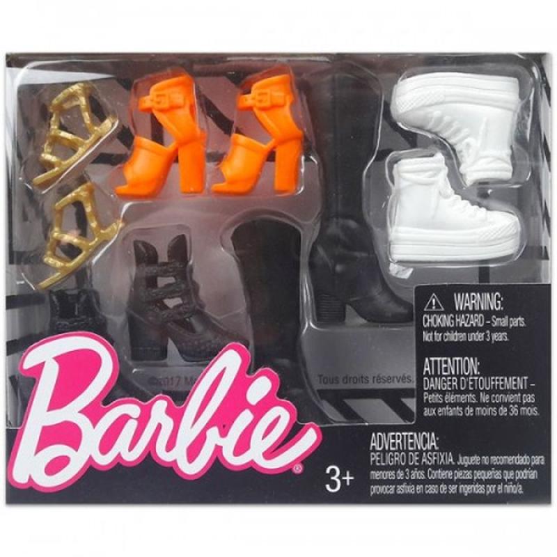 Jual Barbie Fashionistas Shoes Boots Heels Sepatu Boneka [original ...