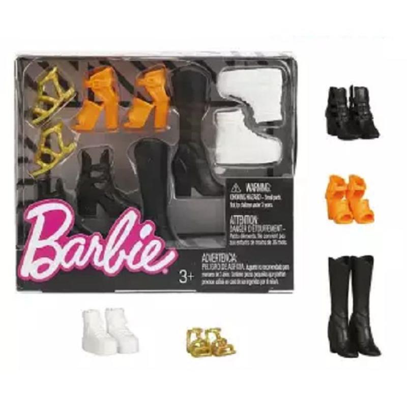 Jual Barbie Fashionistas Shoes Boots Heels Sepatu Boneka [original ...