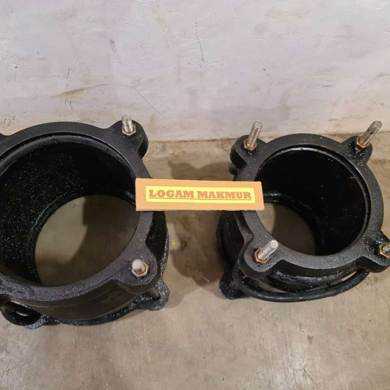 Jual Giboult Joint Pvc Besi 10 (250mm) - Sambungan Pipa Baja Cor ...