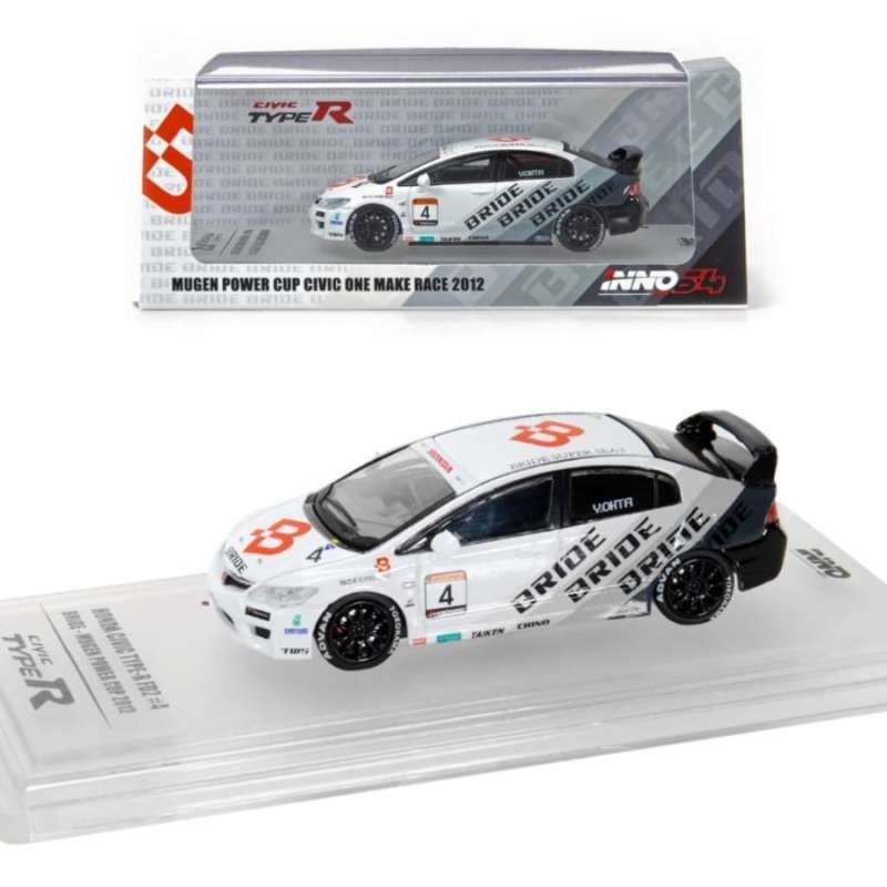 Jual Inno 1/64 Honda Civic Type R Fd2 #4 Bride Mugen Power Cup 2012 Di Seller Vovo Toys - Vovo ...