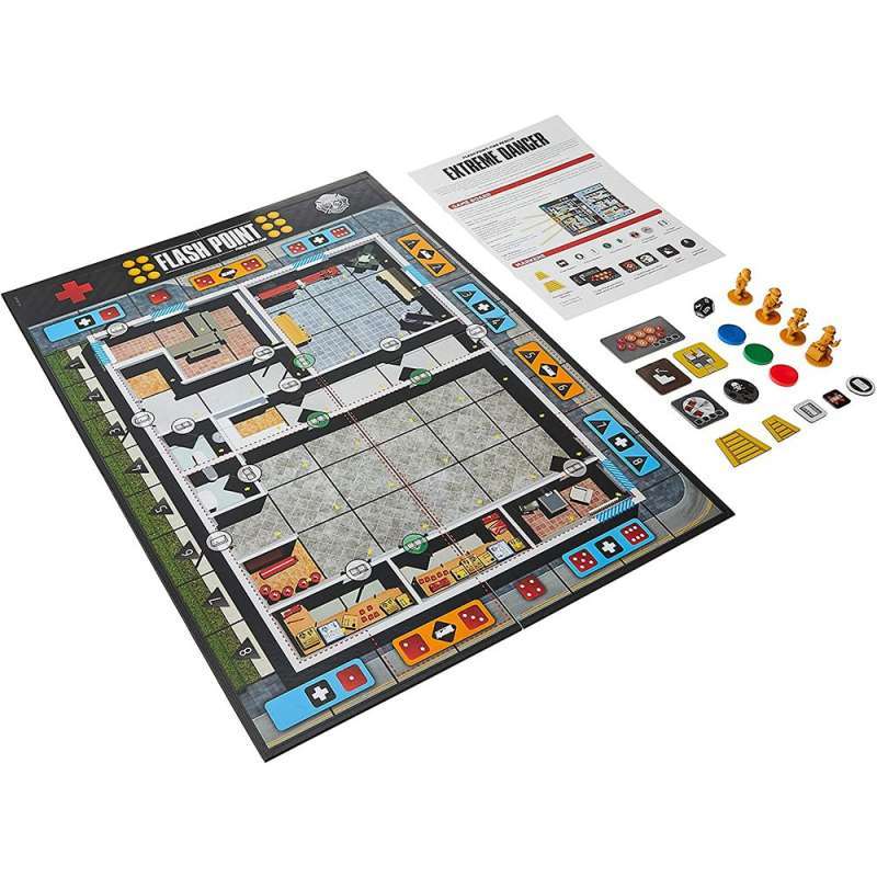 Jual Flashpoint Fire Rescue Extreme Danger Board Game di Seller ...