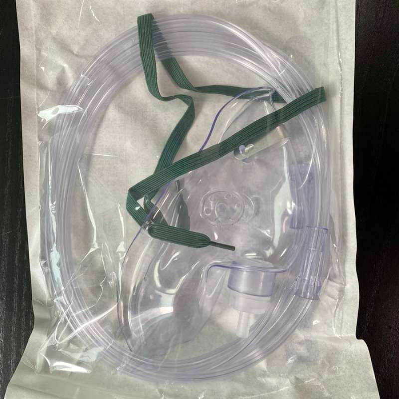 Jual Masker Oksigen / Oxygen Mask / Selang Oksigen / Masker O2-dewasa ...