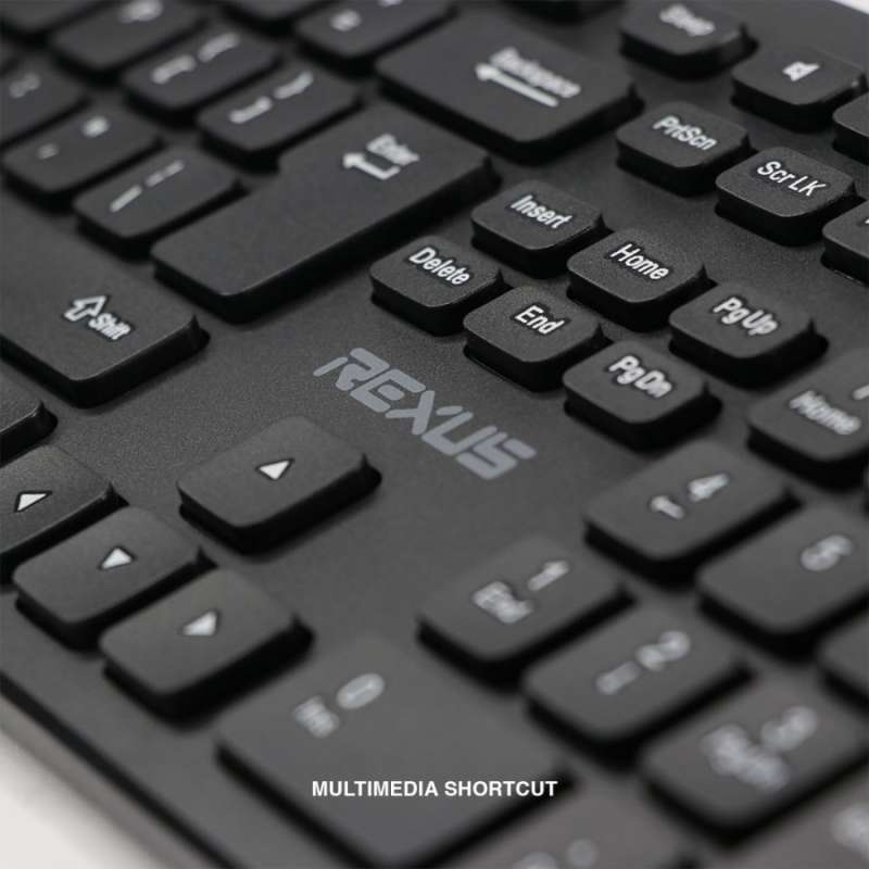 Jual Rexus Keyboard Mouse Wireless Km8 Combo Original - Putih Di Seller ...