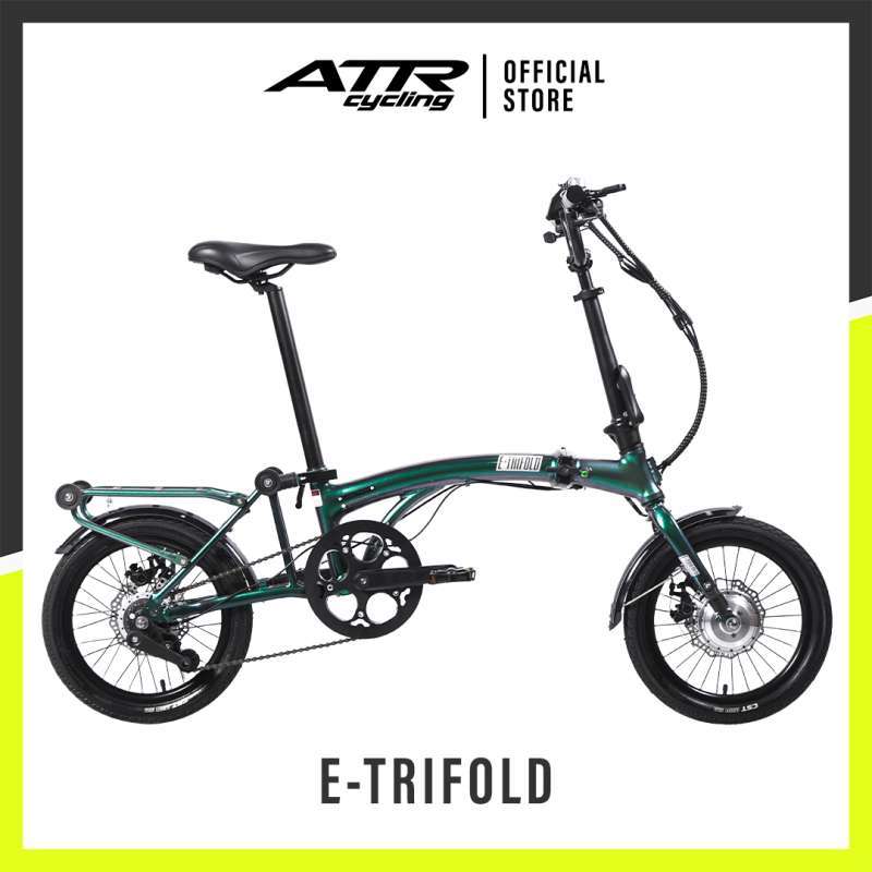 Jual United Bike Sepeda Lipat Listrik FOLDING AL 16-08SP U E-TRIFOLD ...
