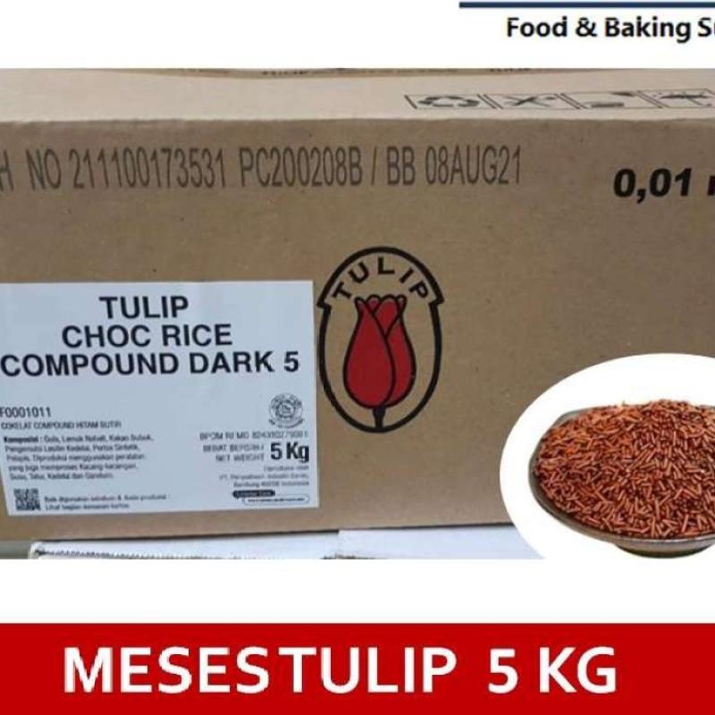 Jual COKLAT MEISES TULIP, COKLAT MESES - CHOCORICE DARK CHOCOLATE - 5 ...