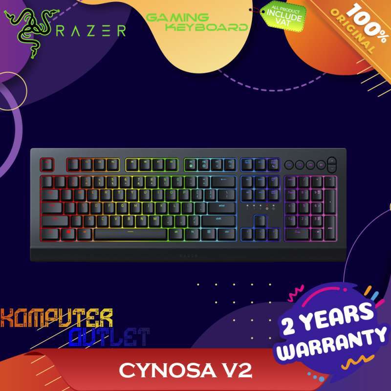 Jual RAZER CYNOSA V2 TRUE CHROMA RGB GAMING KEYBOARD di Seller ...