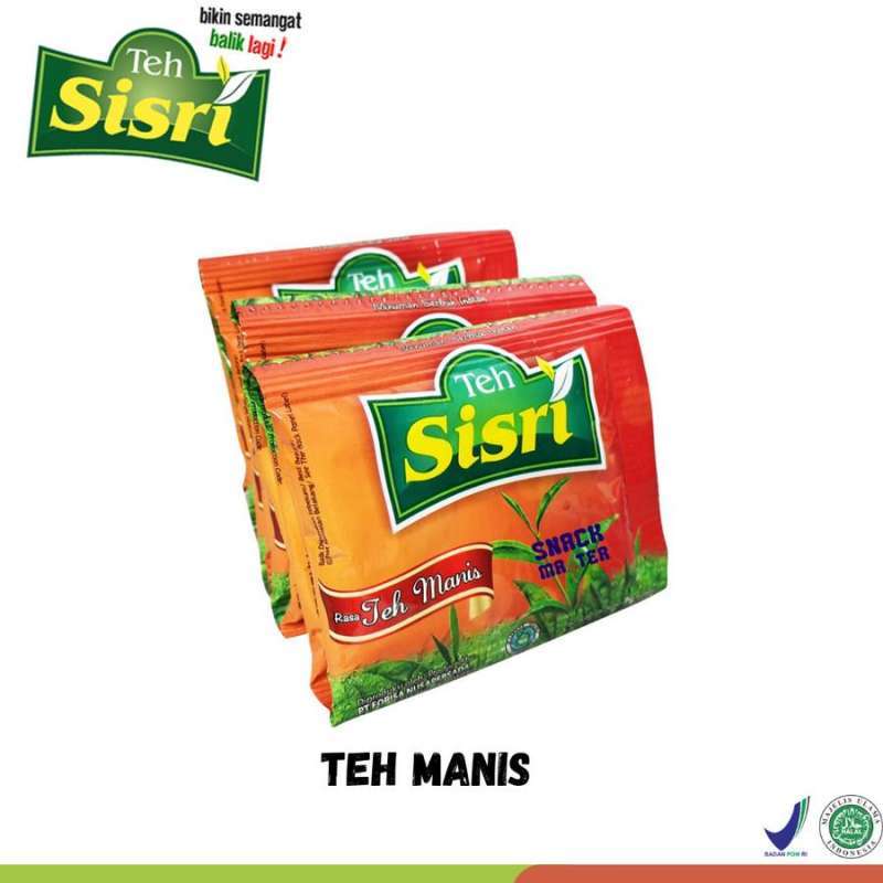 Jual Teh Sisri Minuman Serbuk Teh Instan All Varian 1 Renceng Isi 10 ...