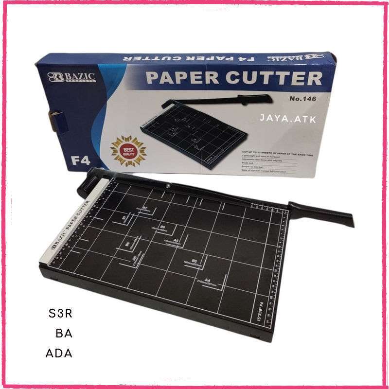 Jual Alat Tulis Paper Cutter Pemotong Kertas Trimmer Besar Folio F4
