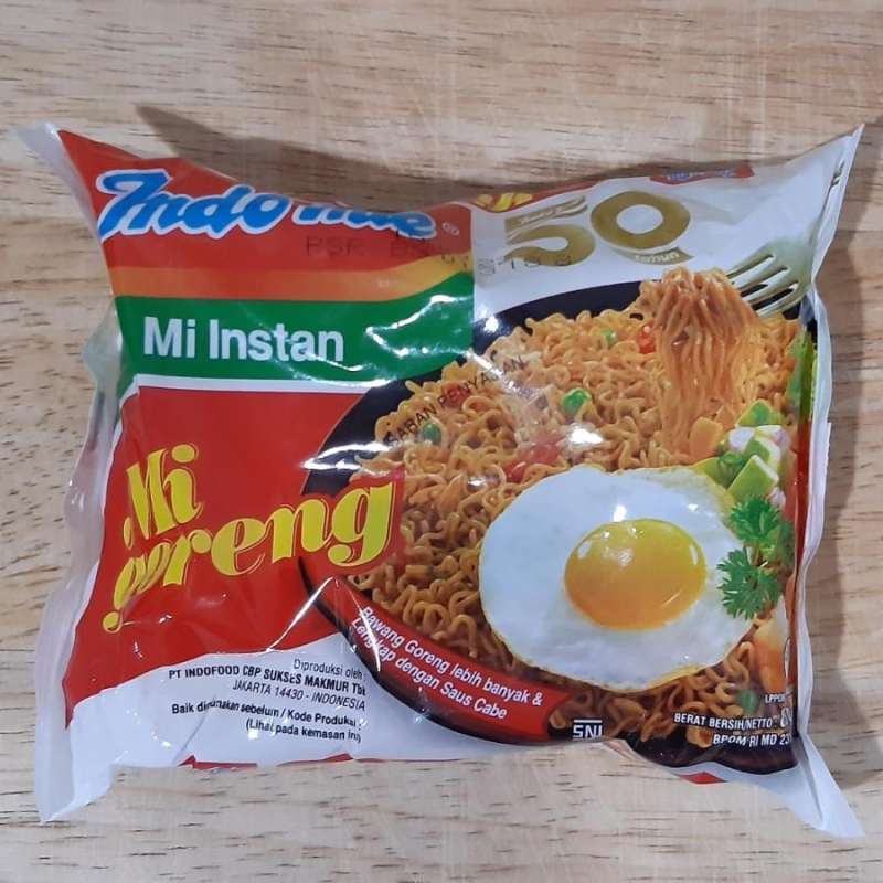Jual Indomie Goreng kemasan 85gr (Best Seller) di Seller Royal Organic ...