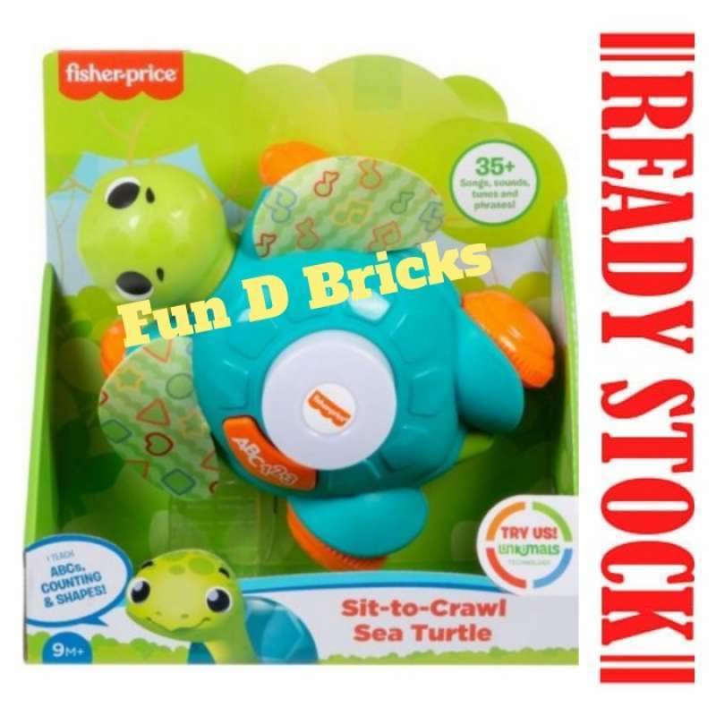 Jual Fisher Price Linkimals Sit To Crawl Sea Turtle di Seller SMART ...