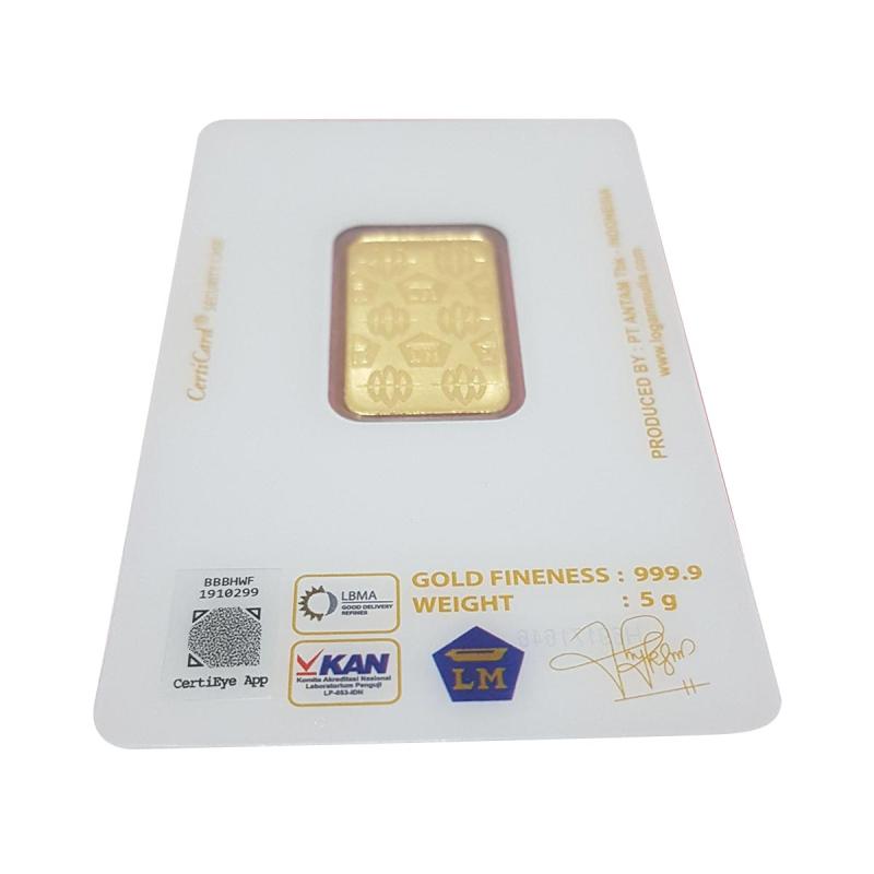 Jual Antam Logam Mulia [5 g] di Seller JUSH STORE - Pegangsaan Dua ...