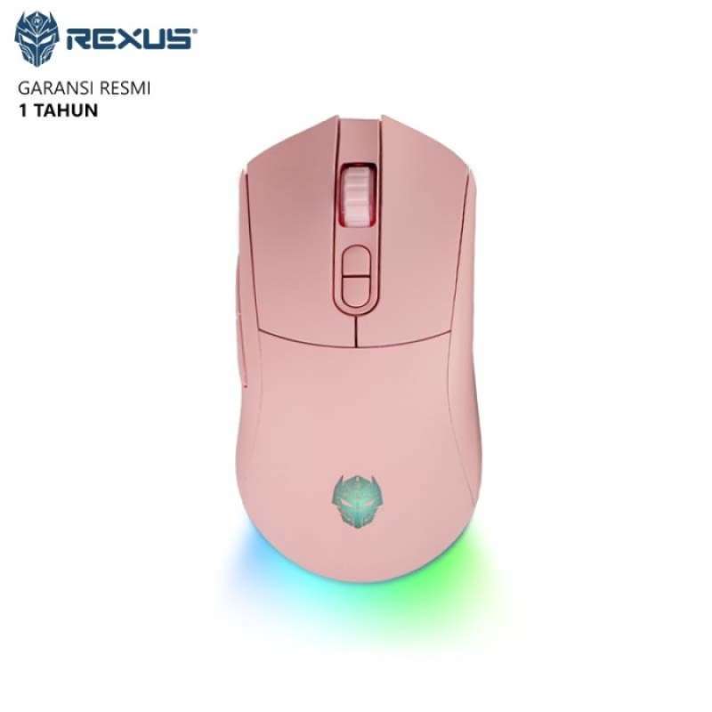 Promo Rexus Arka Rx107 Mouse Gaming Wireless Rgb - Merah Muda Diskon 10 ...