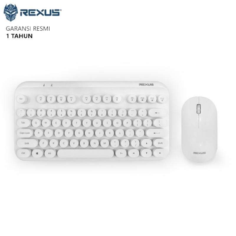 Jual Rexus Keyboard Mouse Wireless Km9 Combo - Putih Di Seller Whole ...