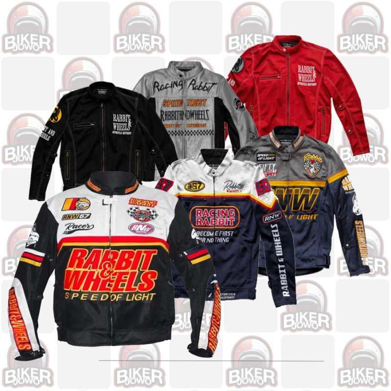 Jual Jaket Motor Rabbit And Wheels Bikers Jacket Hits Bapak Jokowi ...