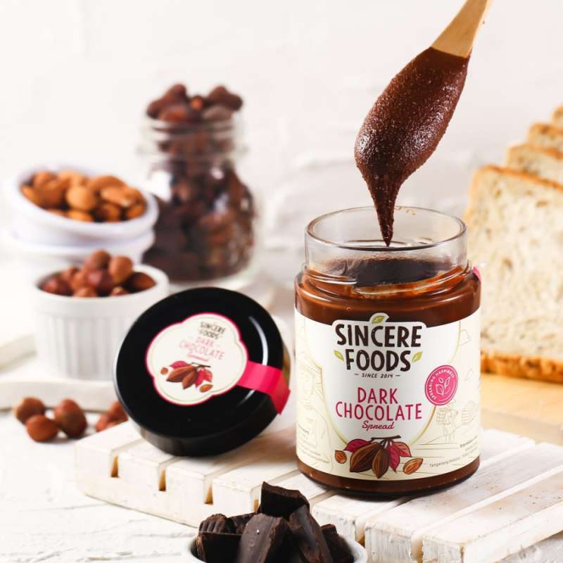 Jual Sincere Foods Dark Chocolate Spread 300gr di Seller A to Z Family ...