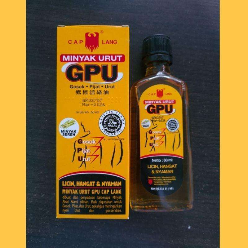 Jual Minyak Urut Gpu 60Ml di Seller Sinarlautan_Store - Neglasari, Kota ...