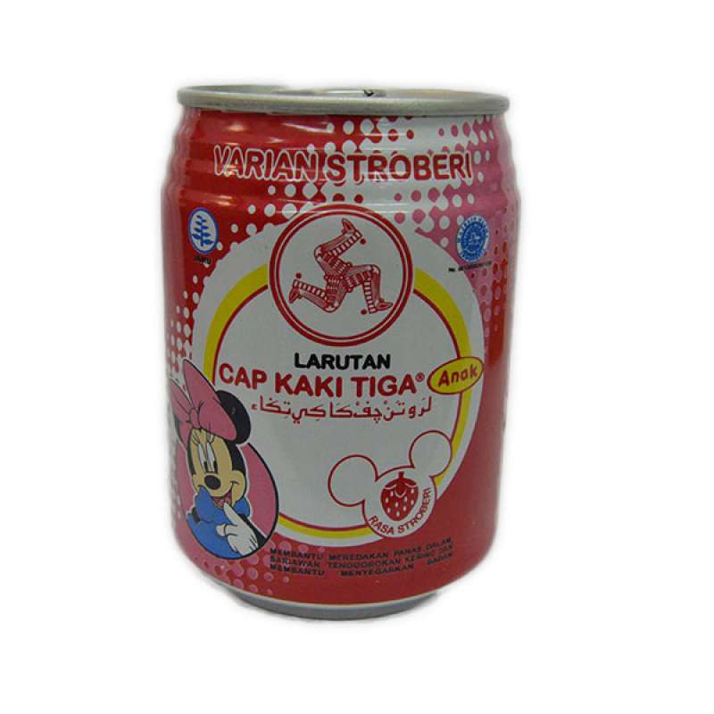 Jual Larutan Kaki Tiga Anak Strawberry 250 Ml Di Seller Hypermart Pejaten Official Store - Jati ...