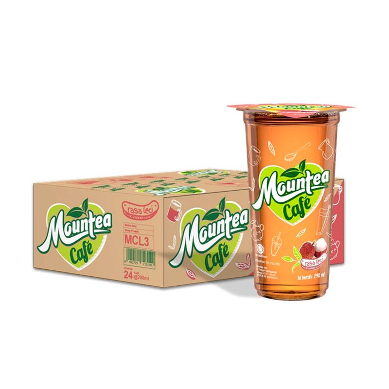 Jual MOUNTEA Cafe Leci Minuman Teh [290 mL/24 pcs] di Seller BELIJO.ID - Pegangsaan Dua, Kota ...