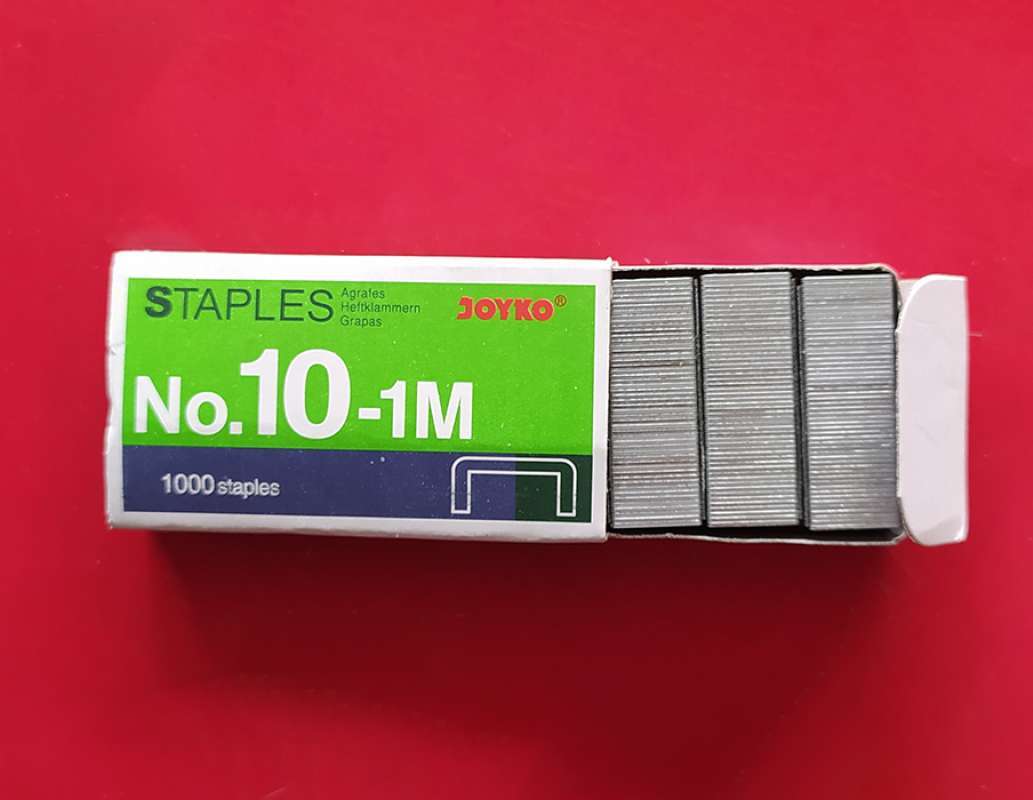 Promo Isi Staples Kecil No. 10 Refill Steples Stapler Isi Hekter isi ...