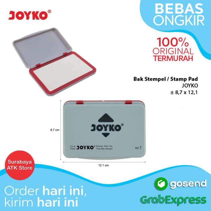 Jual Stamp Pad Joyko No. 1 Bak Stempel di Seller Surabaya ATK Store ...