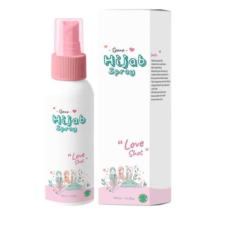 Jual Syana Hijab Spray Anti Letoy Jilbab Kerudung Instan Spray Pewangi ...