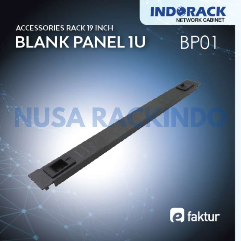 Promo Bp01 - Blank Panel 1u 19 - Indorack Diskon 25% Di Seller Pt. Digital Nusa Rackindo ...
