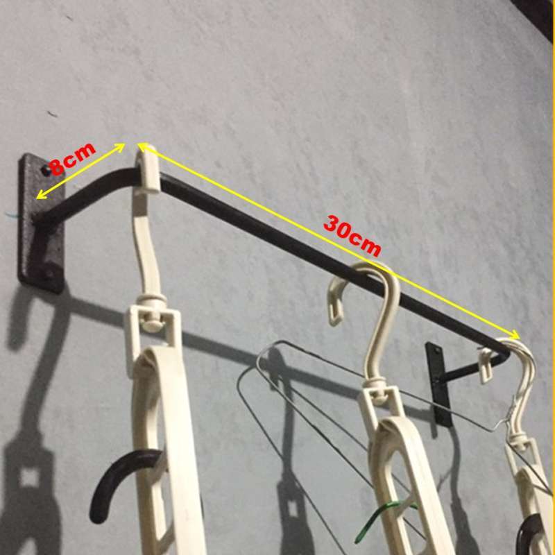 Jual Tempat Gantungan Baju 30cm x 8cm - Gantungan Tempel Dinding ...