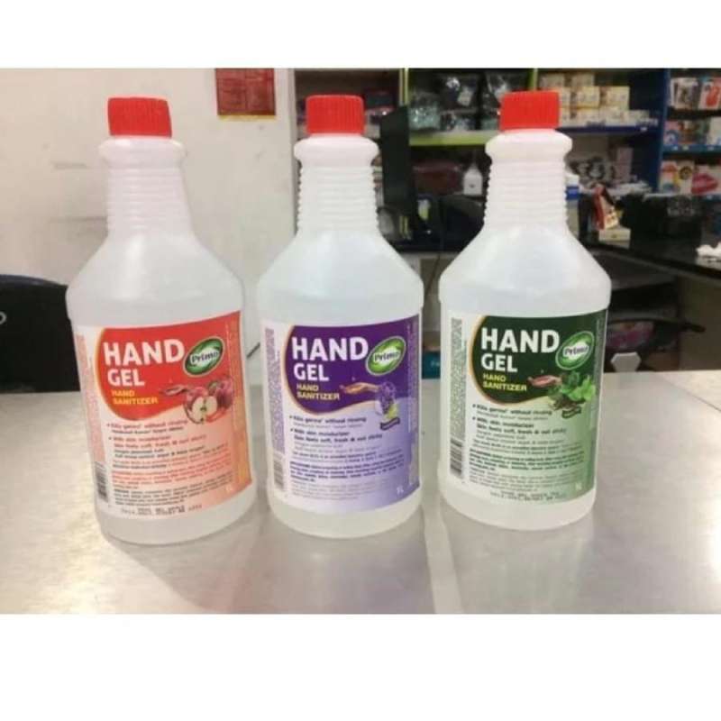 Jual PRIMO Hand Gel Sanitizer Antiseptic 1 Liter di Seller Laris Sukses ...