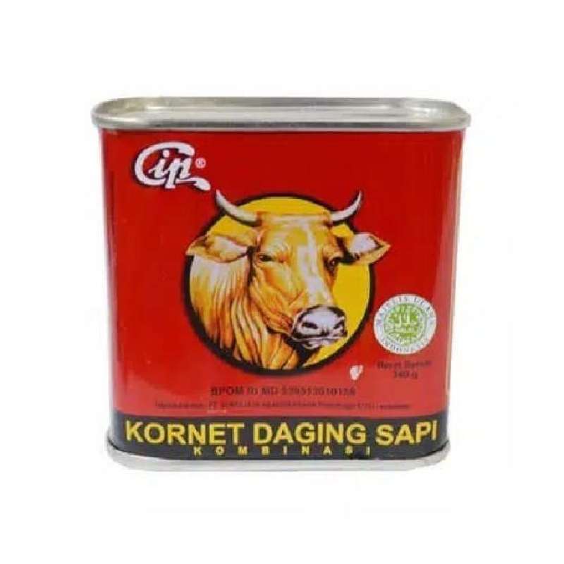 Jual Kornet Daging Sapi CIP Semua Ukuran Corned Beef Padang di Seller ...