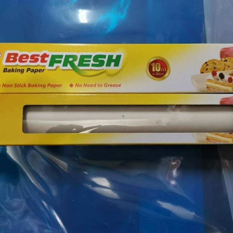 Promo KERTAS ROTI BAKING PAPER BEST FRESH 30 CM X 10 M / KERTAS ROTI ...