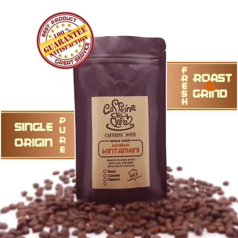 Jual Kopi Arabika Kintamani 100 Gr Single Origin Bean/Biji & Ground ...