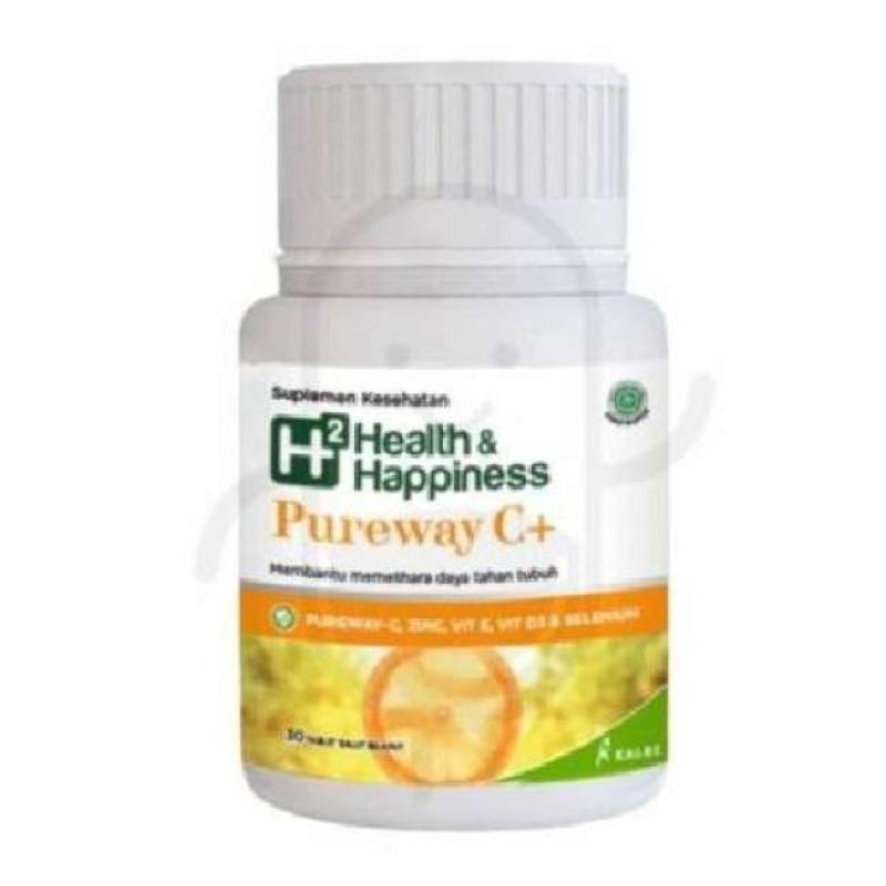 Jual H2 HEALTH & HAPPINESS PUREWAY C+ BOTOL 30 TABLET di Seller Cv ...
