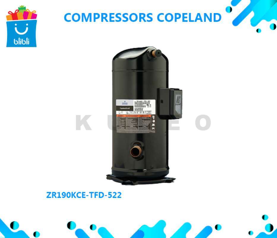 Jual Kompressor COPELAND type ZR 190 KCE TFD 522 15PK - Compressor 15pk ...