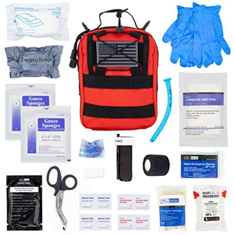 Promo LINE2design Complete Survival Kit IFAK Bags - EMS EMT Emergency ...