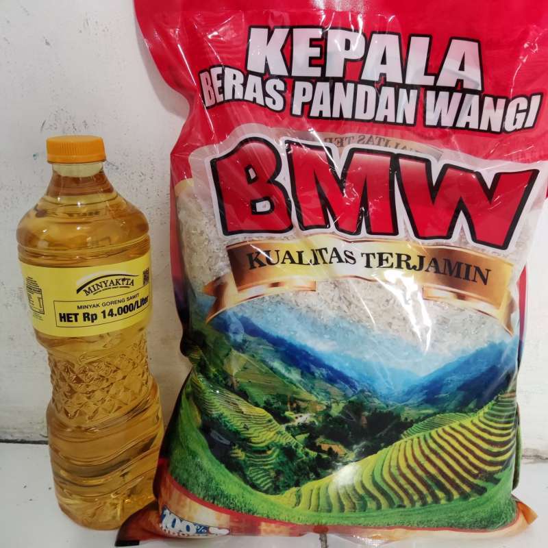 Jual Paket Beras 5 Liter + Minyak 1 Liter di Seller SAJIRA FARM ...