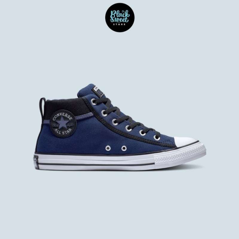 Jual SEPATU SNEAKERS CONVERSE CTAS STREET HYBRID TEXTURE MIDNIGHT NAVY ...