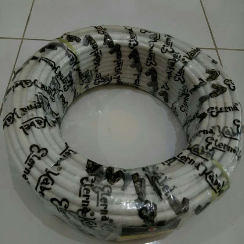 Promo Kabel Listrik Eterna Nym 2X1.5 2X1,5 Kawat Isi 2 Roll 50 Meter ...