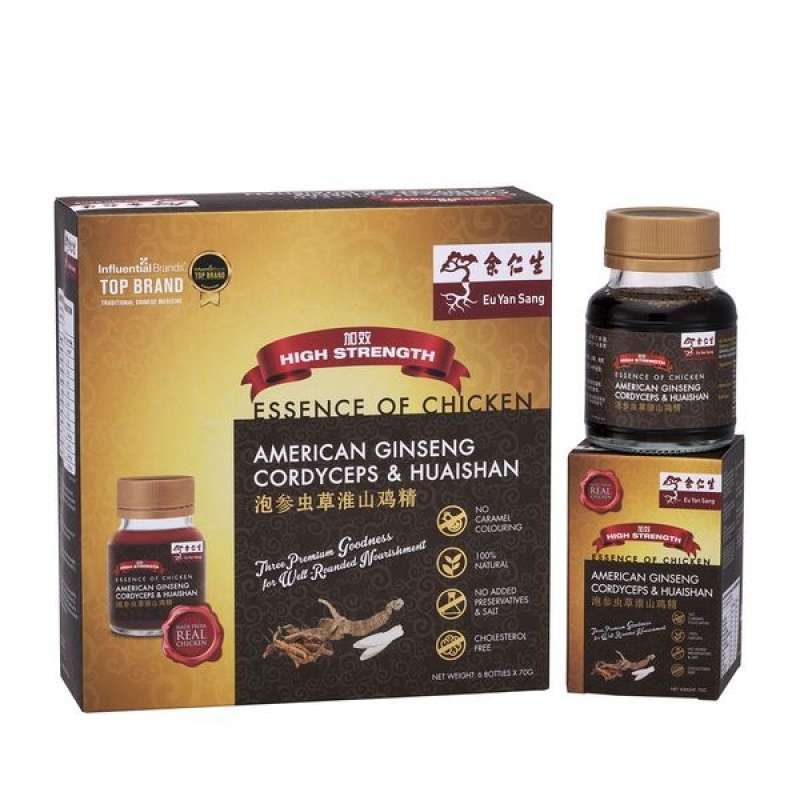 Jual Eu Yan Sang Essence Of Chicken With American Ginseng, Cordyceps ...