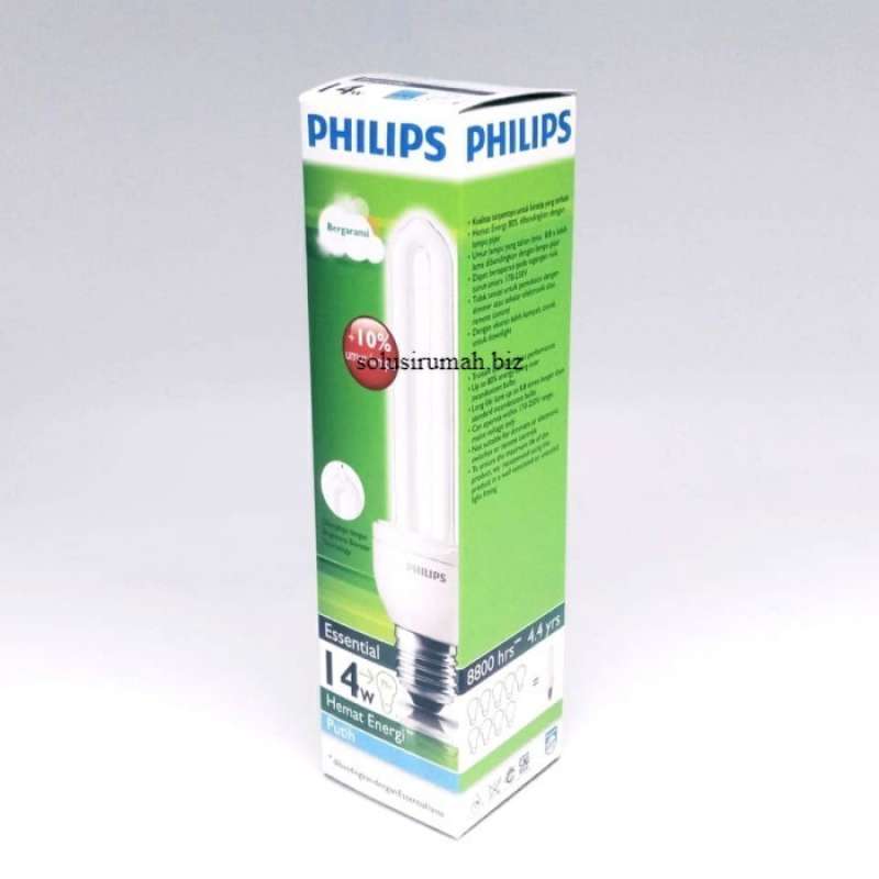 Jual Lampu Philips Essential Putih 14 Watt Original Murah - Harga Diskon Mei 2024 | Blibli.com