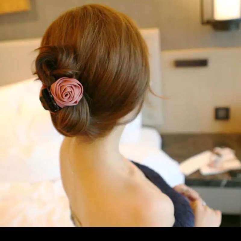 Jual Jepit Rambut Bentuk Cakar Bunga Mawar Bahan Plastik Di Seller ...