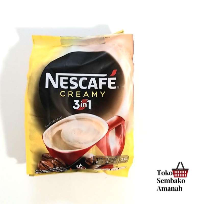 Jual Nescafe Creamy 3in1 30sachet Di Seller Sembako Amanah - Pondok ...