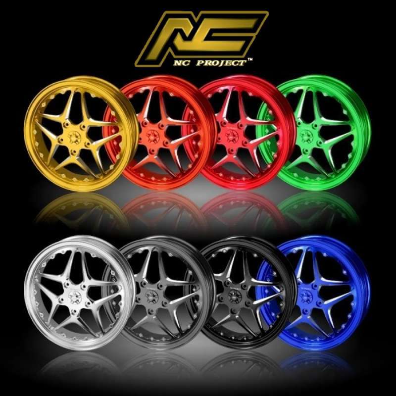 Jual Velg Nc Project V5s Premium Forged Vespa Sprint Primavera Gts S Lx - Silver Di Seller ...