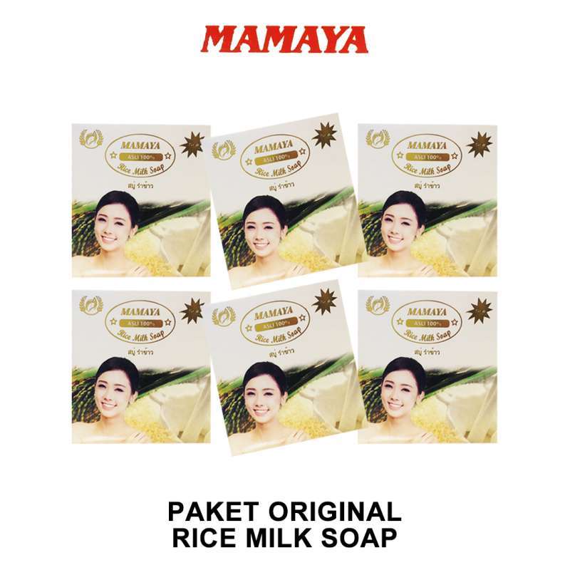 Jual Mamaya Rice Milk Soap - Sabun Beras Thailand Original Di Seller ...