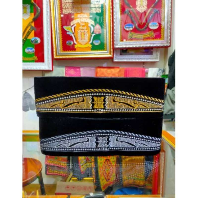 Jual Peci Motif Rencong Pintu Aceh/songkok Aceh/peci Aceh Khas Aceh Di ...
