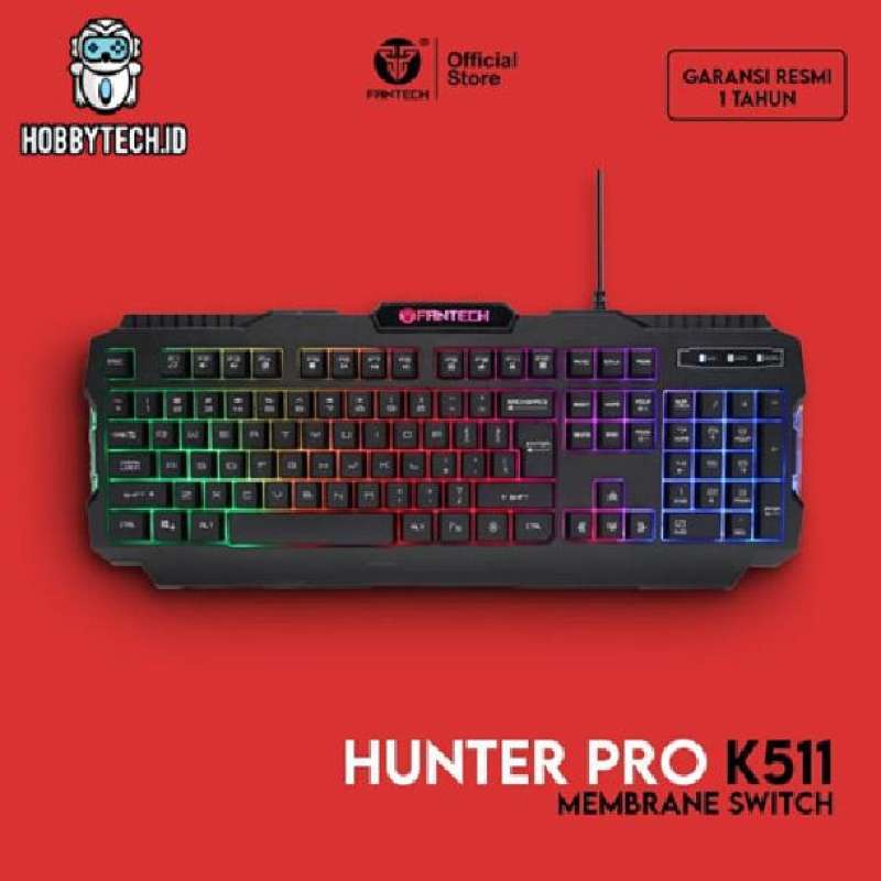 Jual Fantech K511 Hunter Pro RGB Gaming Keyboard di Seller Livingshop21 ...