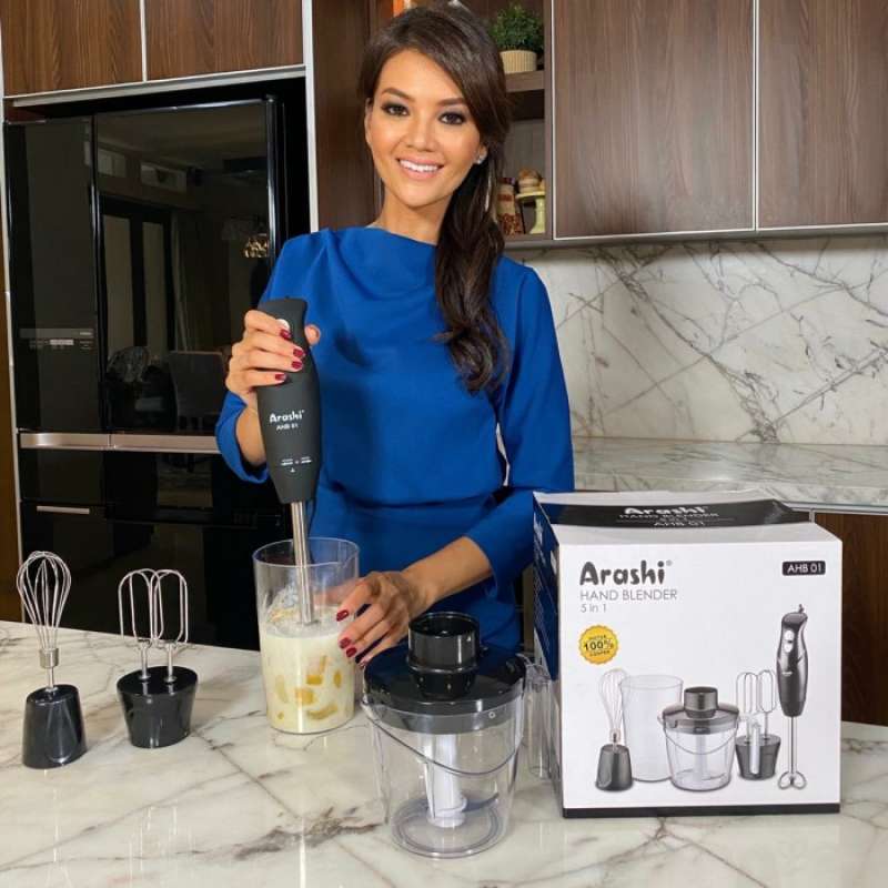 Promo Hand blander/blander tangan arashi 5 in 1 AHB01 Diskon 17% di ...